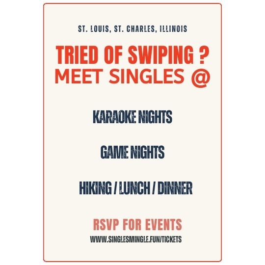 Meet Singles in St. Louis the Fun Way, In-Person!